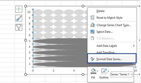 How To Create Waffle Chart Using The Bars Chart In Excel