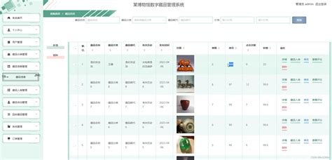 Django某博物馆数字藏品管理系统 程序 开题报告 博物馆藏品管理系统 Csdn博客