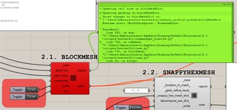 blockmesh ：1 solution exception windowserror who can help me