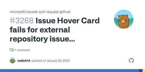 Issue Hover Card Fails For External Repository Issue Reference Surrounded By Parentheses Issue