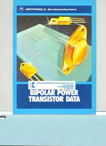 Motorola Seminarsand Application Books MC14500B Industrial Control Unit Handbook OCR Free