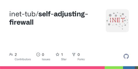 GitHub Inet Tub Self Adjusting Firewall