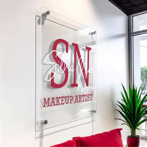 Custom Acrylic Business Sign Personalized Office Sign