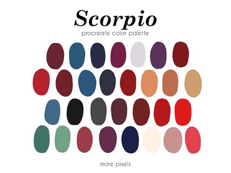 Zodiac Color For Scorpio 60 Photos