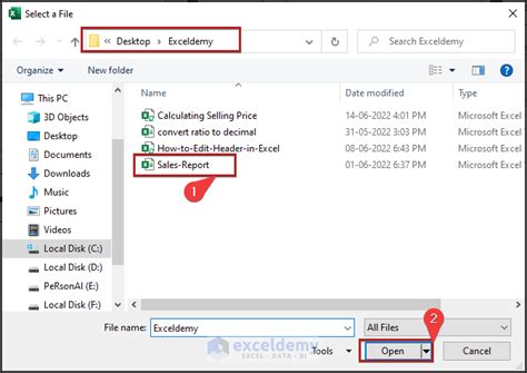 How To Browse For File Path Using Excel Vba 3 Methods
