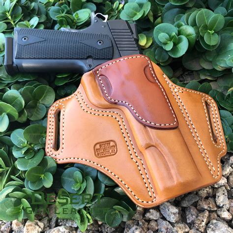 Cross Draw Holster Desert Gun Leather