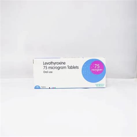 Levoxyl 75mg Tablets At Rs 600bottle Levothyroxine Sodium Tablet In
