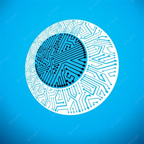 Premium Vector Vector Circuit Board Digital Technologies Abstraction Computer Microprocessor