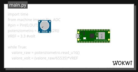 Potenziometro Wokwi Esp32 Stm32 Arduino Simulator