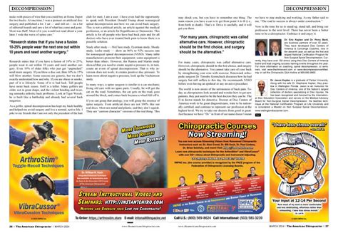 Functional Leg Length Inequality In Performance The American Chiropractor March 2024