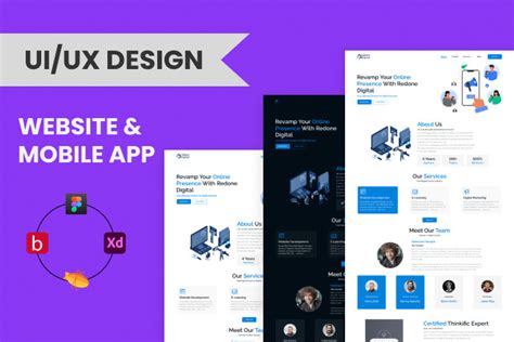Creative Ui Ux Design For Landing Pages And Websites For 40
