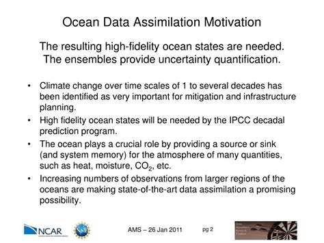 Ppt A Loosely Coupled Ocean Atmosphere Ensemble Assimilation System Powerpoint Presentation