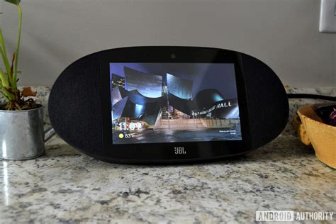 JBL Link View Review Speaker First Display Second Android Authority
