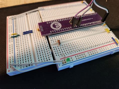 I Have A Basic LED Circuit With An STM32F030R8T6 Which Is Not Working And I Cannot Figure Out