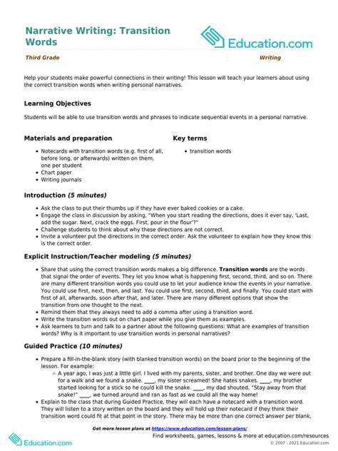 Usr Local Src Education Com Files Static Lesson Plans Narrative