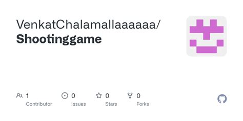 GitHub VenkatChalamallaaaaaa Shootinggame
