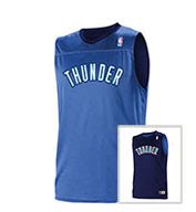 Custom Alleson Youth Nba Oklahoma City Thunder Reversible Jersey