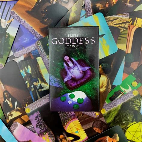 Buy Triple Goddess Cards Light Seers Tarot Cards 78 Cards Goddess