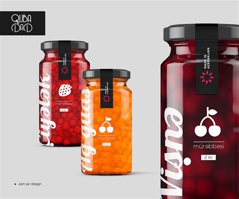 Quba Eko Aqrar Jam Jar Design On Behance