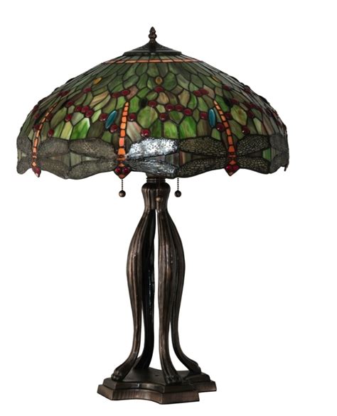 Meyda Tiffany And Stained Glass Metal Table Lamp Foter