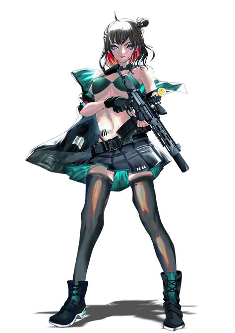 Honey Badger Girls Frontline Drawn By Keitel Von Birsk Danbooru