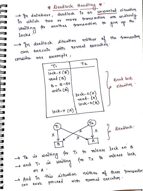 deadlock handling pdf