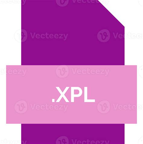 Creative Xpl File Extension Icon Fill Crisp Corners With Symbol Graphic