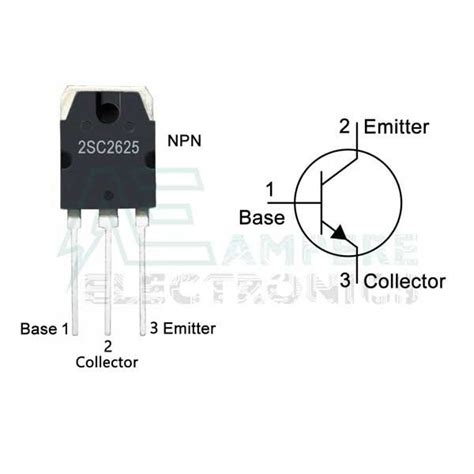 2SC2625 NPN Power Transistors 400V - 10A | Flux Electronix