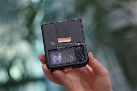 Ốp lưng Z Flip đẹp Sulada Ốp lưng da cho Z Flip giá rẻ
