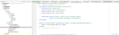 Mybatis映射（一对一查询）mybatis 一对一查询 Csdn博客
