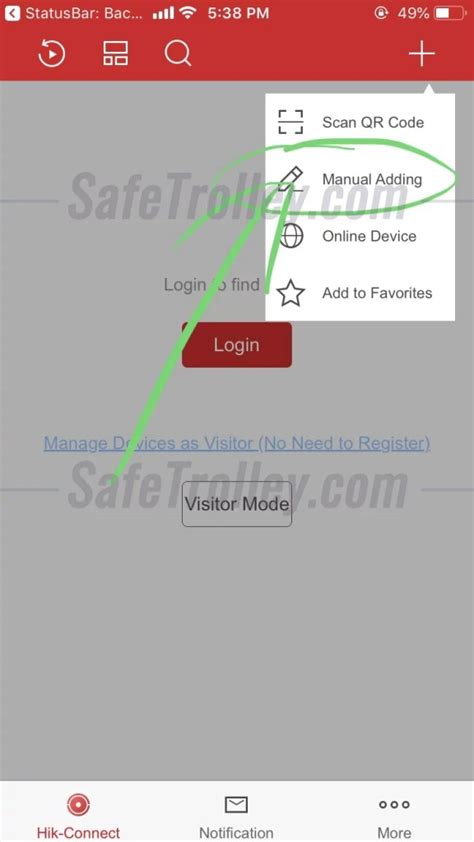 How To Use Hik Connect On Mobile Ios And Android Cctv Camera Ip Camera Cctv Singapore