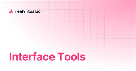 Interface Tools