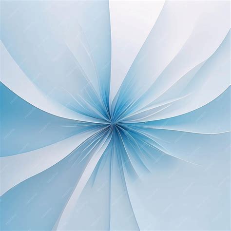 Premium Photo Simple Gradient Subtle Light Blue Abstract Illustration Wallpaper Curve Floral