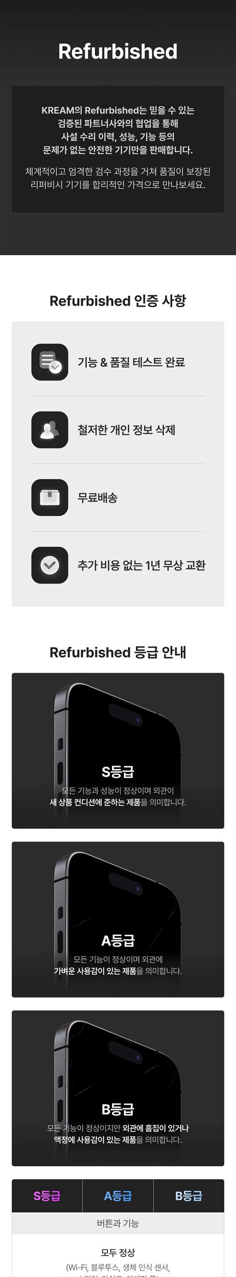 [b등급] 리퍼비시 아이폰 14 프로 256기가 스페이스 블랙 Apple Refurbished Kream