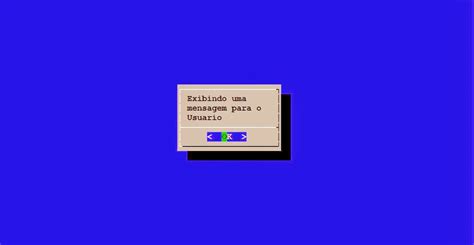 Dailson Fernandes Shell Script Com Dialog Usando O Msgbox
