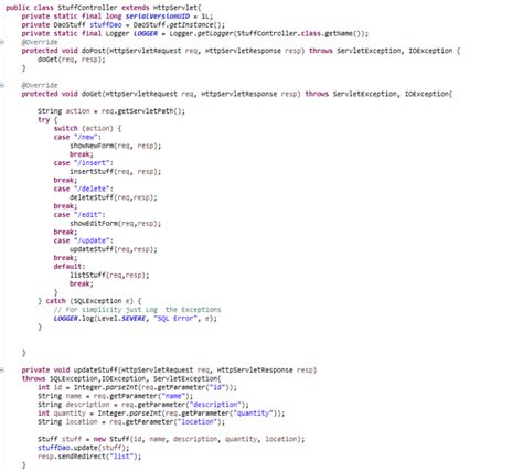 Crud Application Simple Steps In Java Using Servlet And Jsp