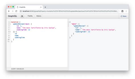 Running A Mutation Tartiflette GraphQL Python Engine