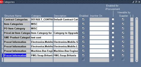 Defining Item Categories Oracle Erp Apps Guide