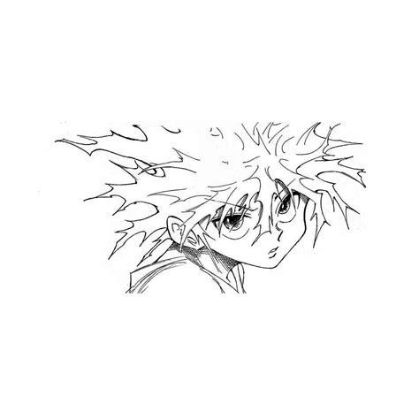 Killua Manga Tattoo Hunter Tattoo Anime Tattoos