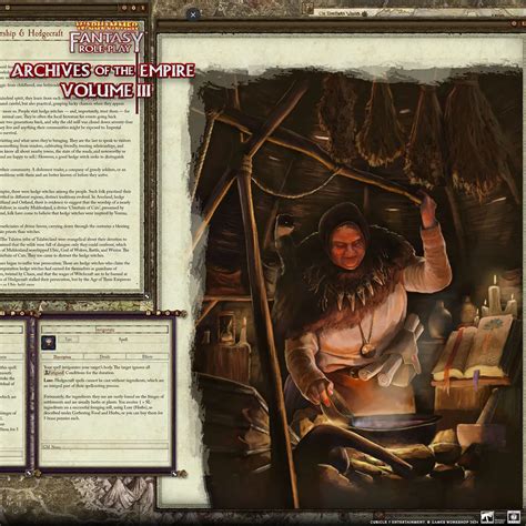 Warhammer Fantasy Roleplay 4e Archives Of The Empire Vol Iii Foundry Virtual Tabletop