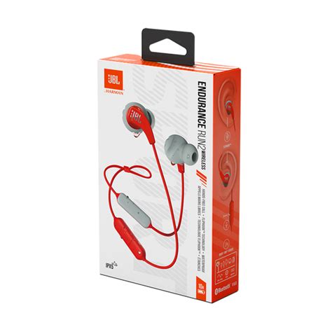 JBL Endurance Run 2 BT In Ear Headphones Black And Coral SimConnect