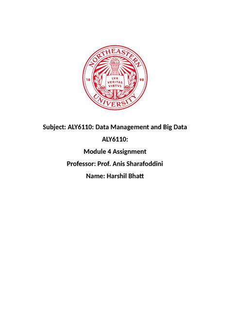 Spark Data Subject Aly6110 Data Management And Big Data Aly6110