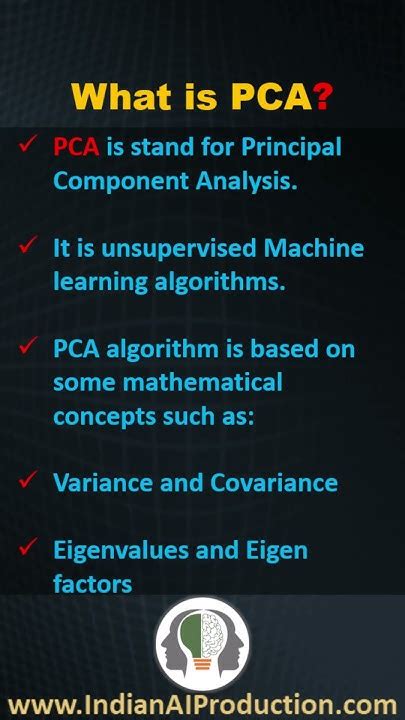 109 What Is Pca Data Science Machine Learning Interview Question