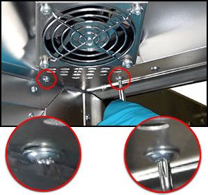 PostCure Remove Replace Chamber Fan