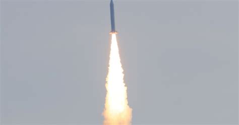 [속보]고체추진 독자 우주발사체 기술 활용 민간 상용 위성 발사 성공