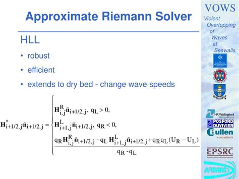 Ppt Numerical Simulation Of Wave Seawall Interaction Powerpoint