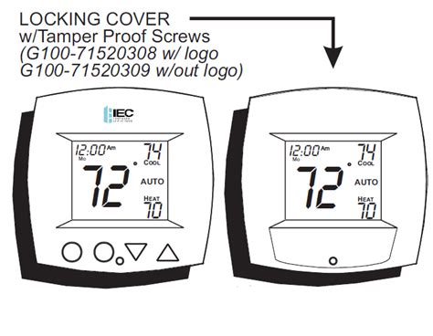 Iec E055 71520302 Programmable Fan Coil Thermostat User Manual Thermostat Guide