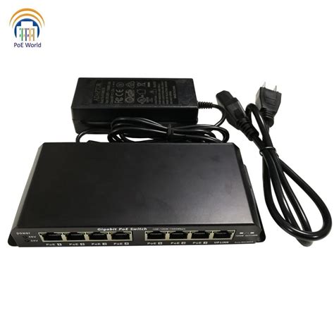 Jual 8 Port Gigabit Ethernet Poe Switch For Ubiquiti And Mikrotik