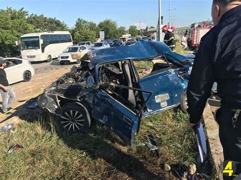 მაგისტრალზე ავტოსაგზაო შემთხვევის შედეგად 5 ადამიანი დაშავდა Tv 4