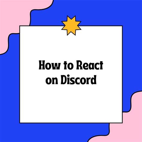 How To React On Discord